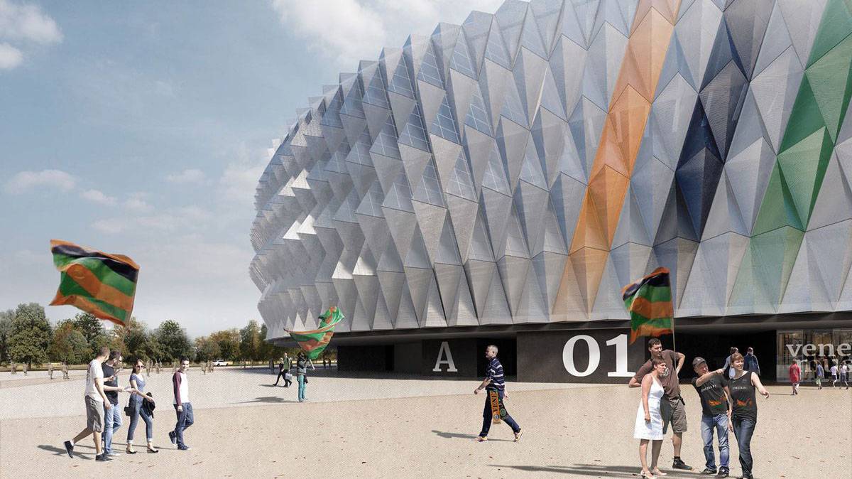 Indahnya Rancangan Stadion Baru Venezia FC | Football Tribe Indonesia