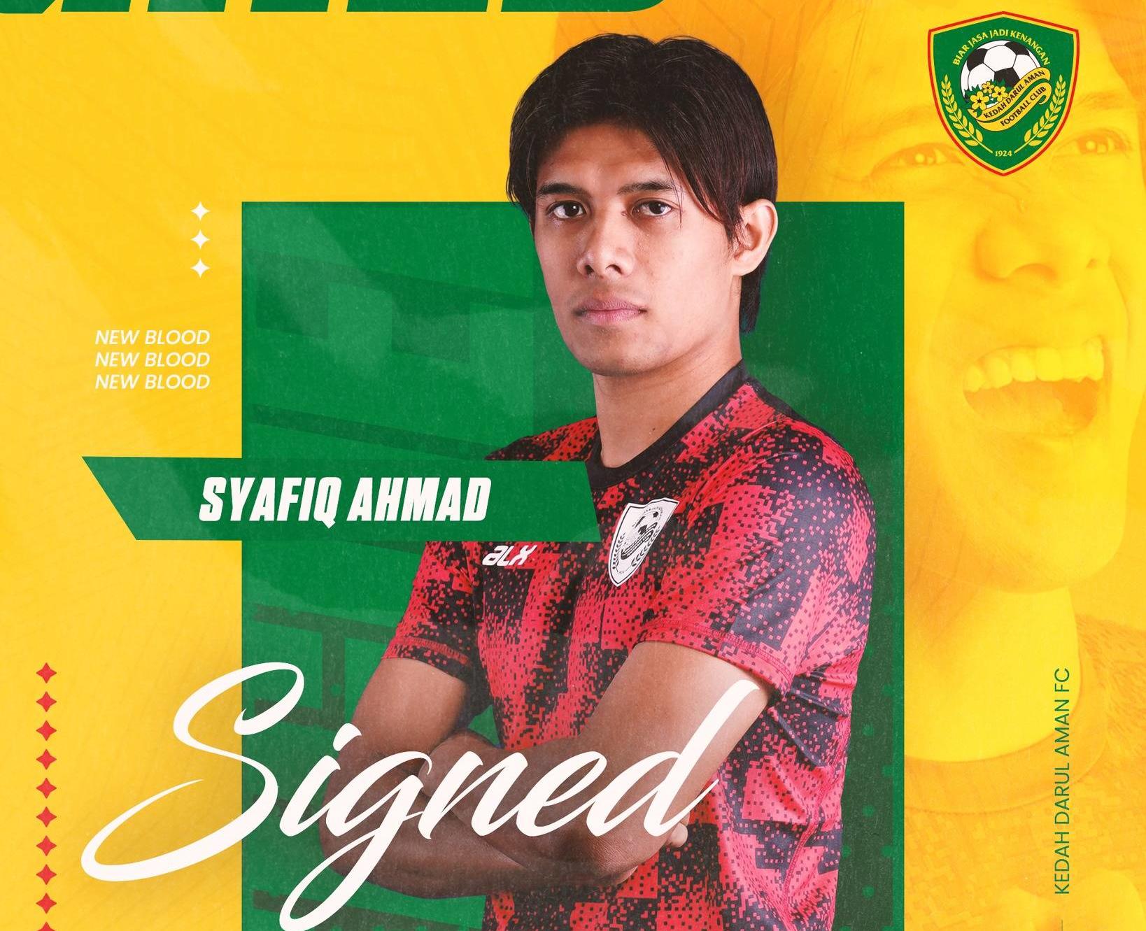 Senarai pemain baharu Kedah musim 2024-2025
